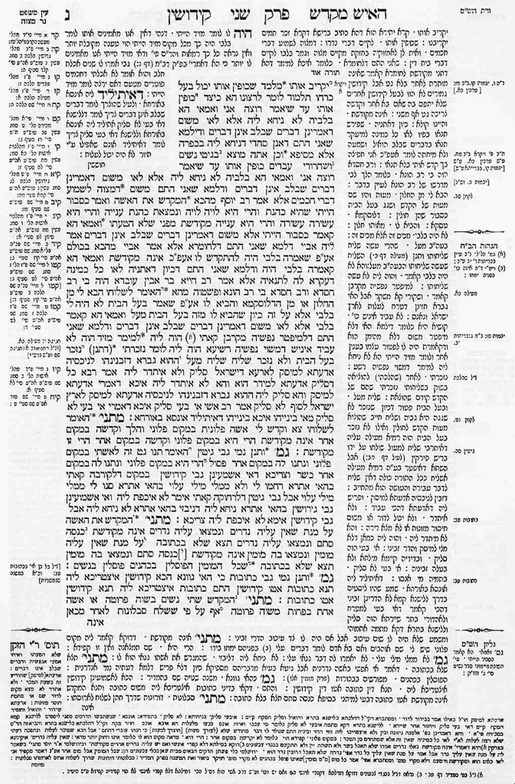 Gemara Kiddushin (Talmud, Mishna, Oral Torah)